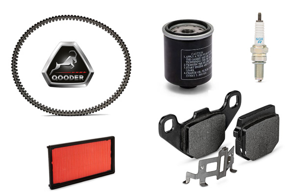 Original accessories and spare parts for Qooder, QV3, Quadro, Oxygen ...